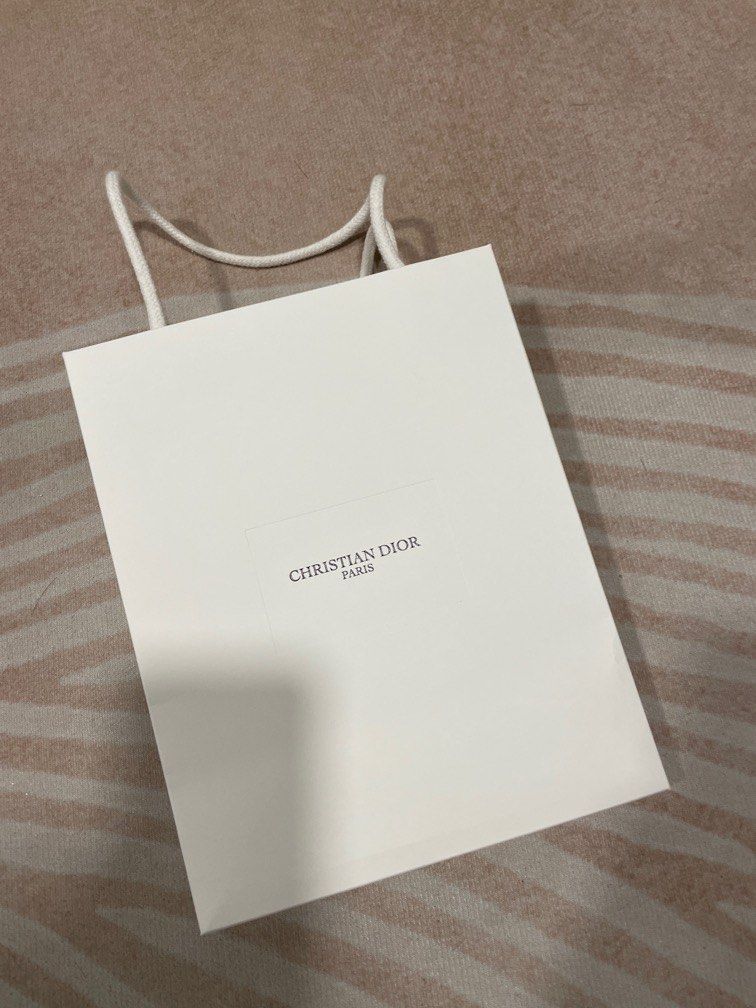 Christian Dior paper bag, Women's Fashion, Bags & Wallets, Purses ...