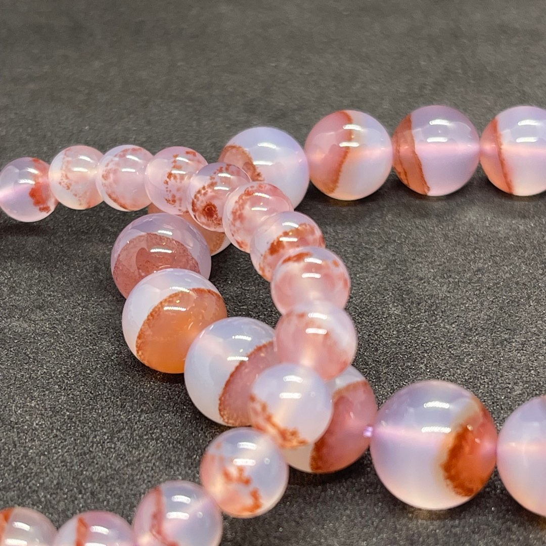 Cinnabar Agate 9mm HQ, Women's Fashion, Jewelry & Organizers, Bracelets ...