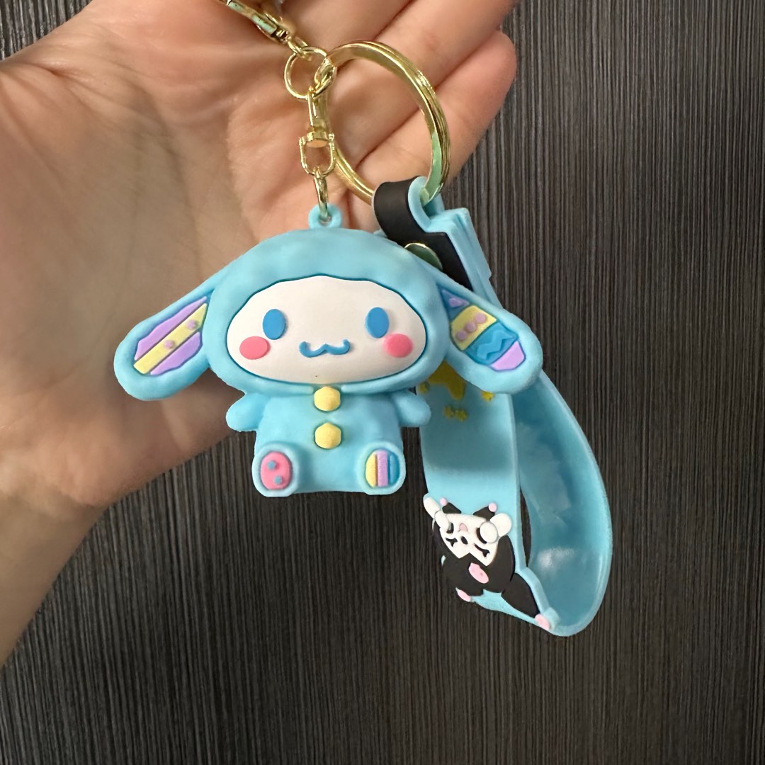 Cinnamoroll Sanrio Keychain Toy, Hobbies & Toys, Toys & Games on Carousell