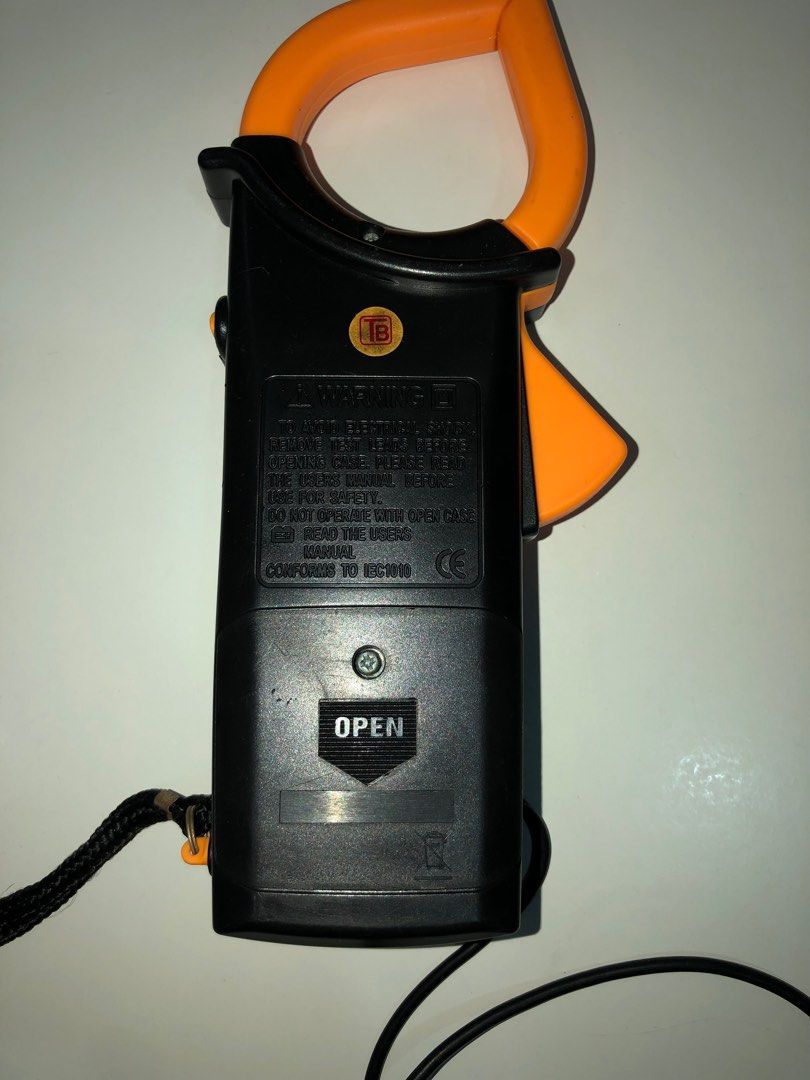 Clamp Meter DT266 Digital AC Multimeter, Computers & Tech, Parts ...