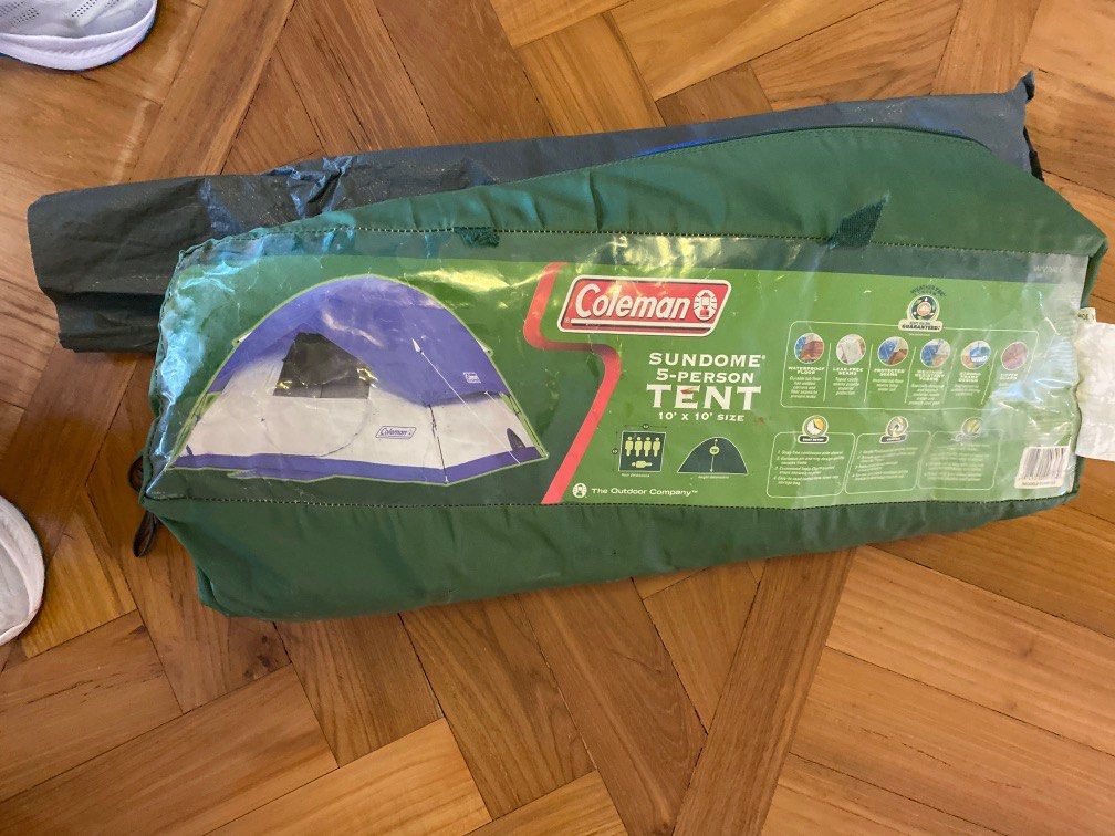Coleman Tent, Sports Equipment, Hiking & Camping on Carousell