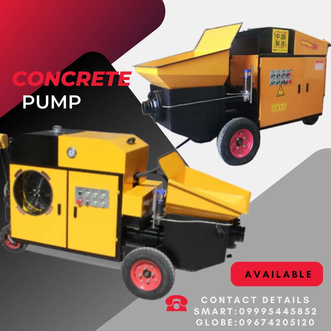 CONCRETE PUMP, Commercial & Industrial, Industrial Equipment on Carousell