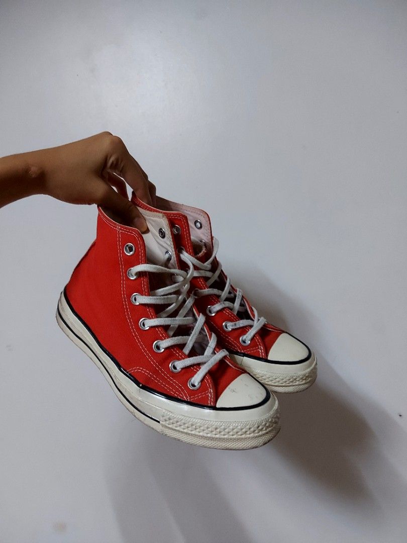 Converse Chuck 70s Enamel Red, Men's Fashion, Footwear, Sneakers on ...