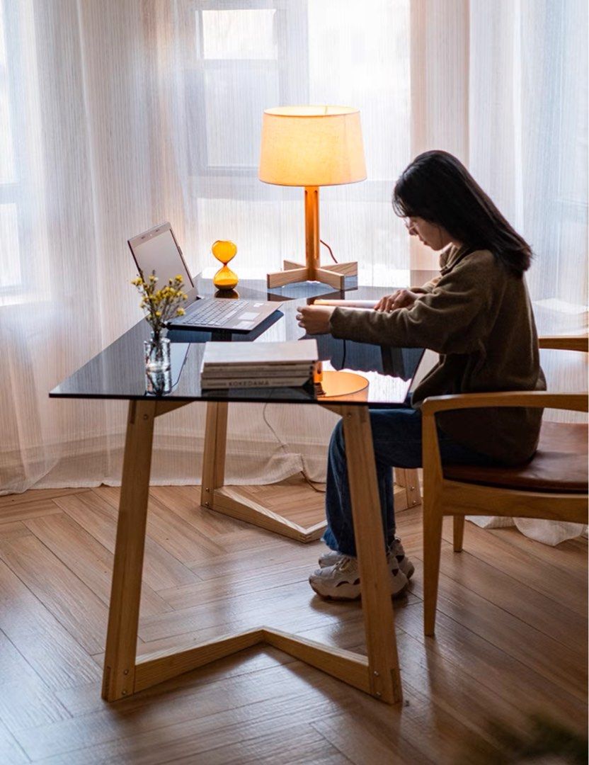 CORINA Study Desk, Furniture & Home Living, Furniture, Tables & Sets on ...