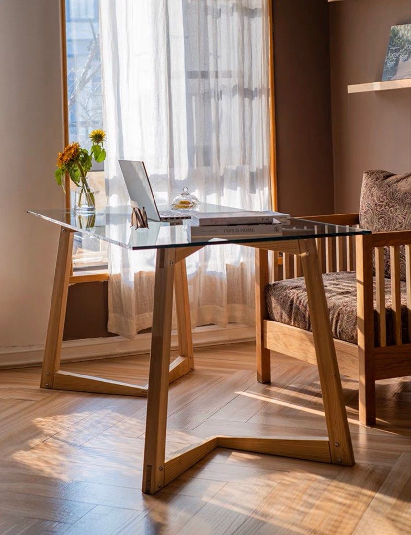 CORINA Study Desk, Furniture & Home Living, Furniture, Tables & Sets on ...