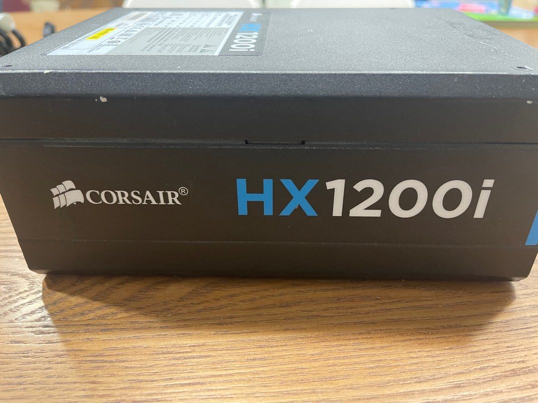 Corsair HX1200i Platinum 1200 w PSU Power Supply, Computers & Tech ...