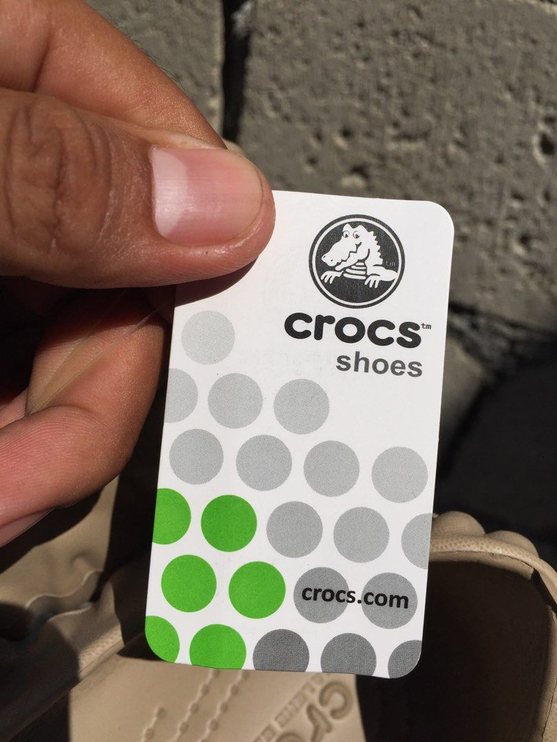 croocs slides, Men's Fashion, Footwear, Slippers & Slides on Carousell