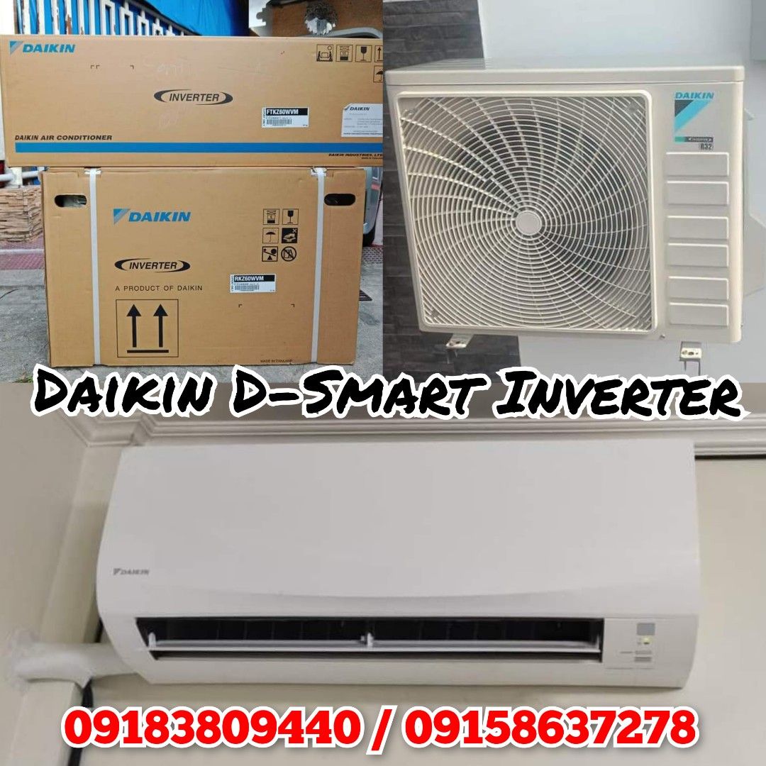 Daikin D Smart Inverter Split Type Aircon Tv And Home Appliances Air