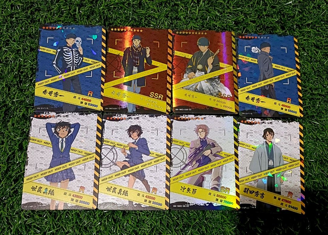 Detective Conan Akai Family Set Collection Cards Akai Shuichi Sera ...