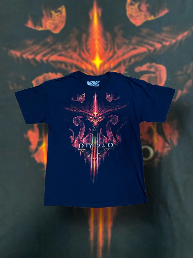 Diablo 3 Shirt, Men's Fashion, Tops & Sets, Tshirts & Polo Shirts on ...