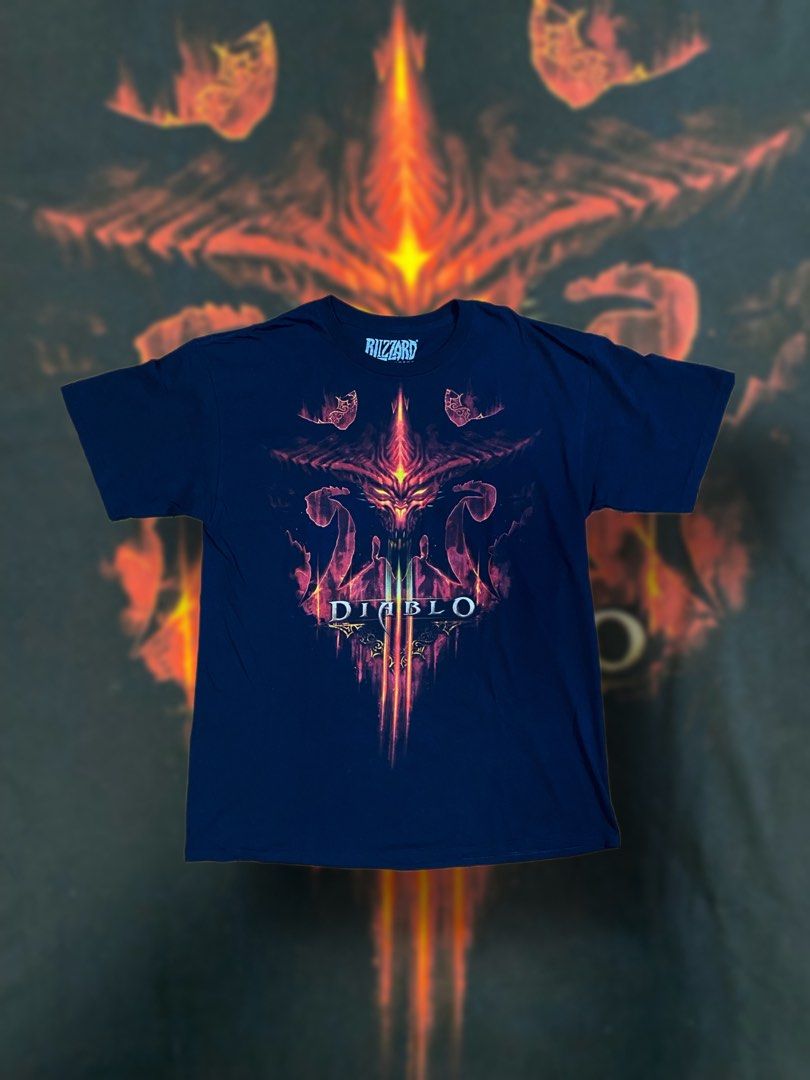 Diablo 3 Shirt, Men's Fashion, Tops & Sets, Tshirts & Polo Shirts on ...