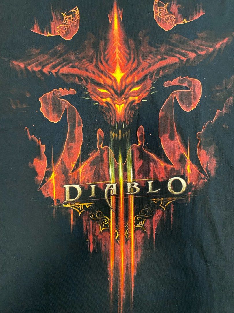 Diablo 3 Shirt, Men's Fashion, Tops & Sets, Tshirts & Polo Shirts on ...
