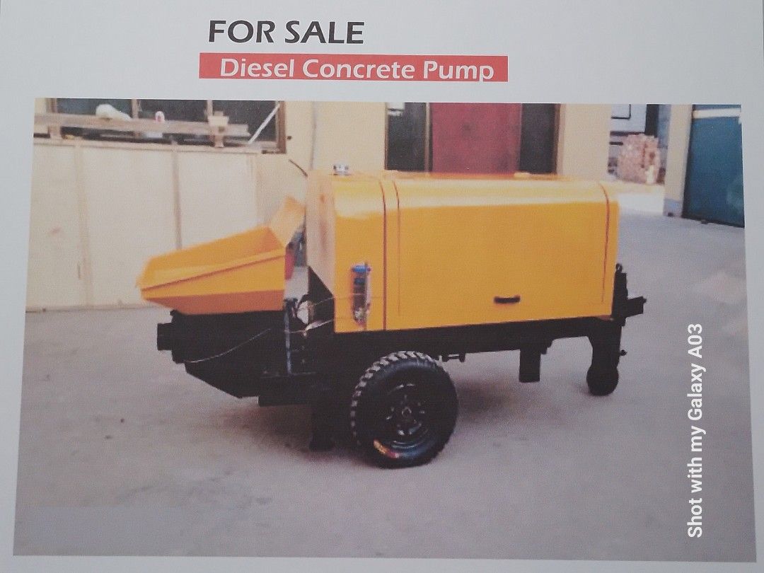 Diesel Concrete Pump for Sale on Carousell