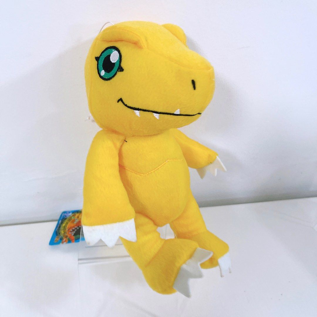 Digimon - Agumon Soft Toy with Hang Tag - Plushie Doll, Hobbies & Toys ...