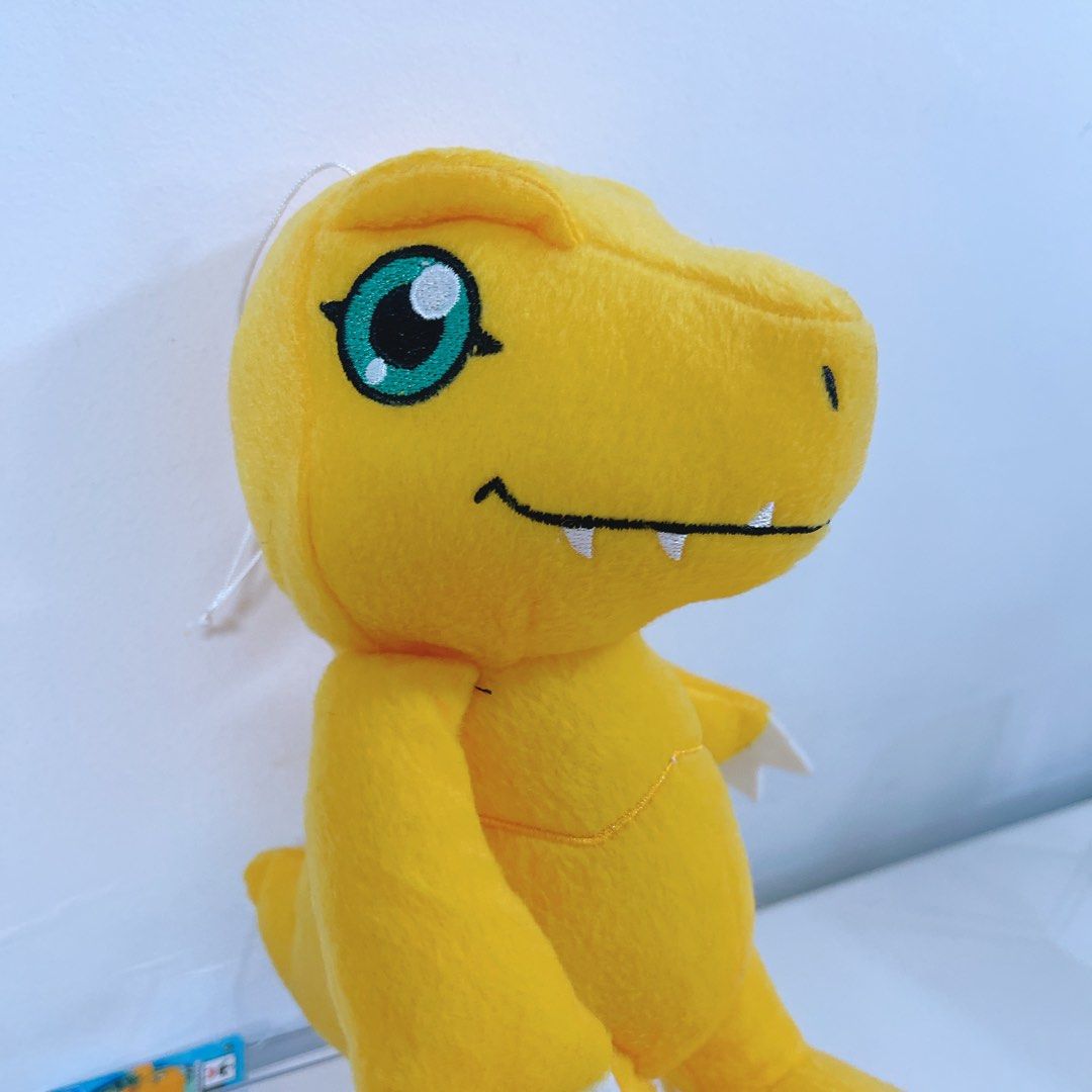 Digimon - Agumon Soft Toy with Hang Tag - Plushie Doll, Hobbies & Toys ...