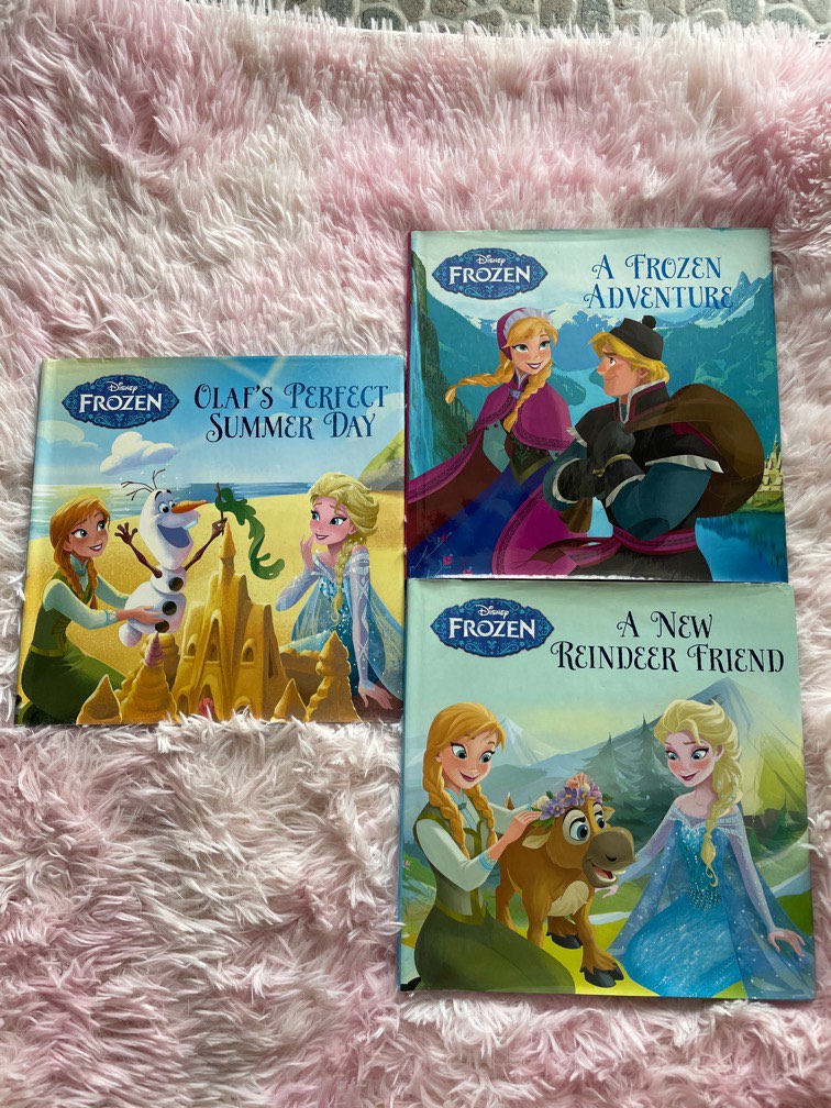 Disney FROZEN Story Book, Hobbies & Toys, Books & Magazines, Children's ...