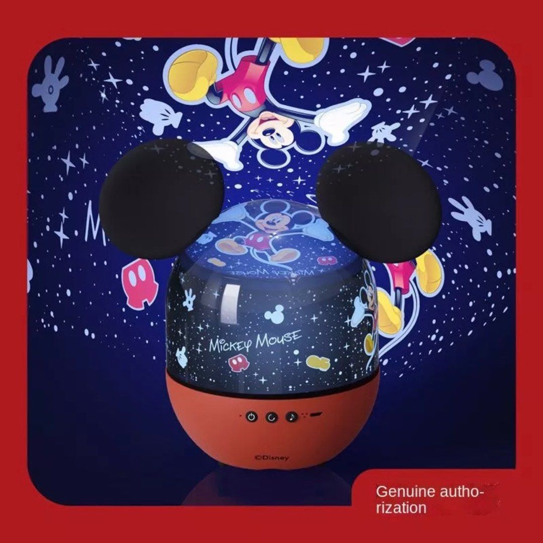 Disney Mickey Minnie Mouse Projector Lamp, Furniture & Home Living ...