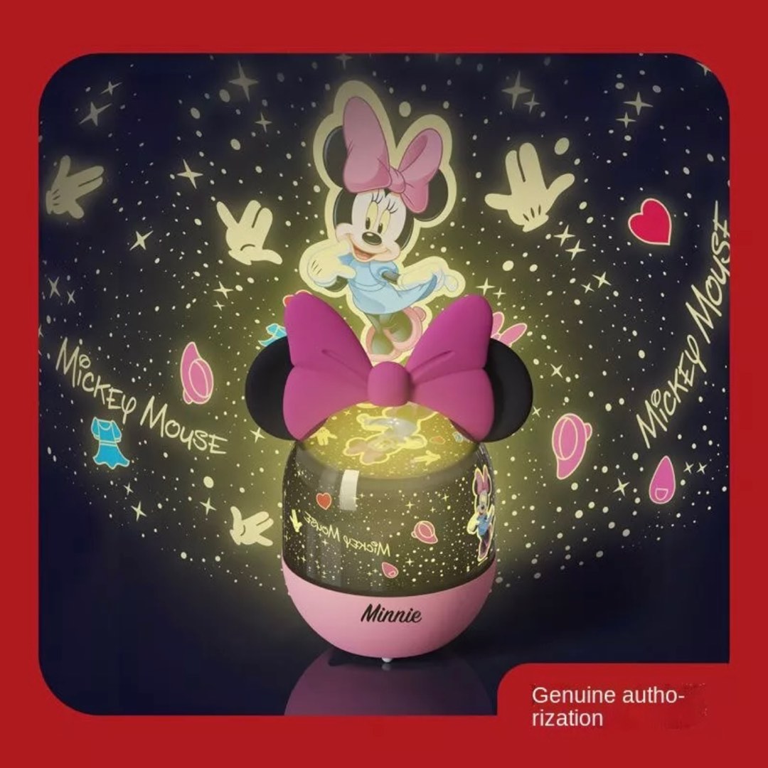 Disney Mickey Minnie Mouse Projector Lamp, Furniture & Home Living ...