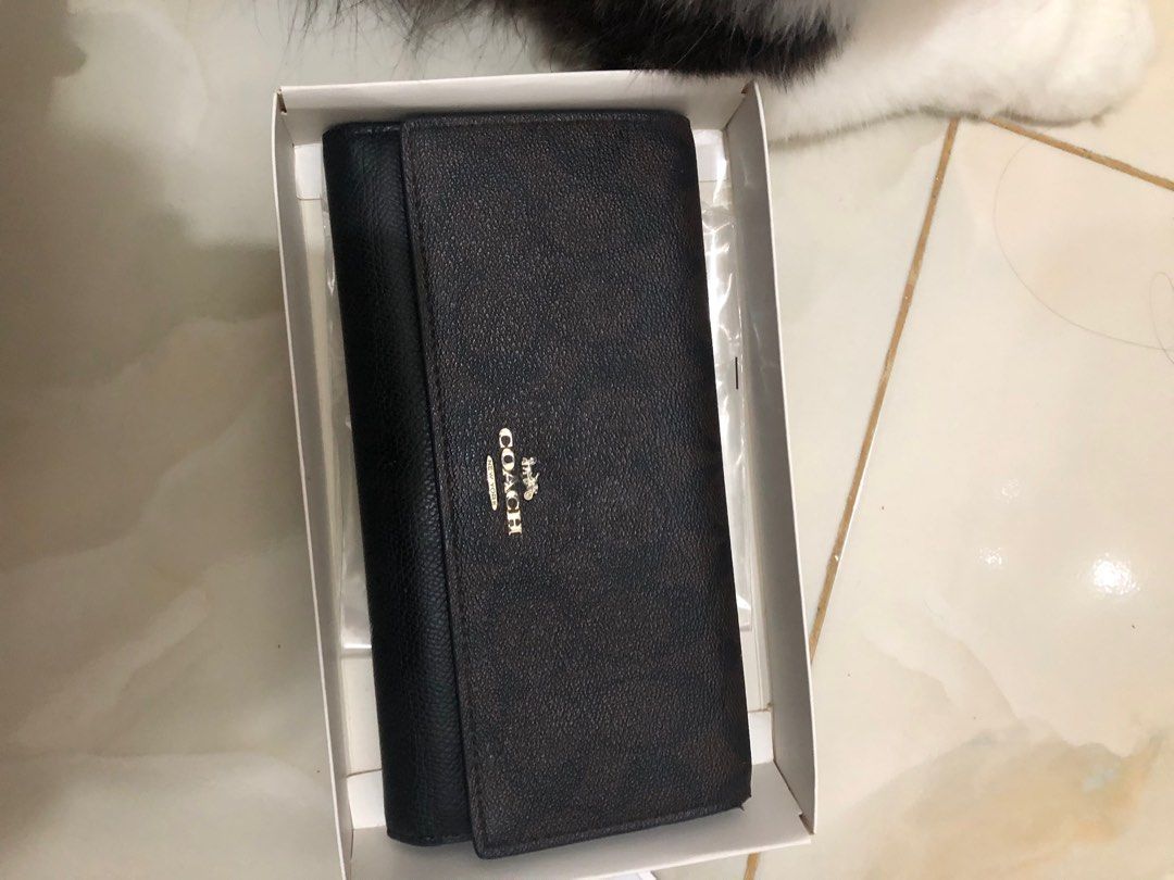Dompet coach asli beli di gi, Barang Mewah, Tas & Dompet di Carousell