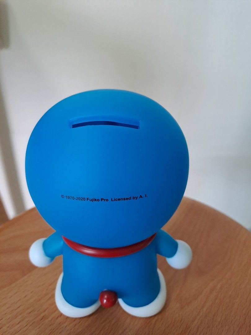 Doraemon coin bank, Hobbies & Toys, Toys & Games on Carousell