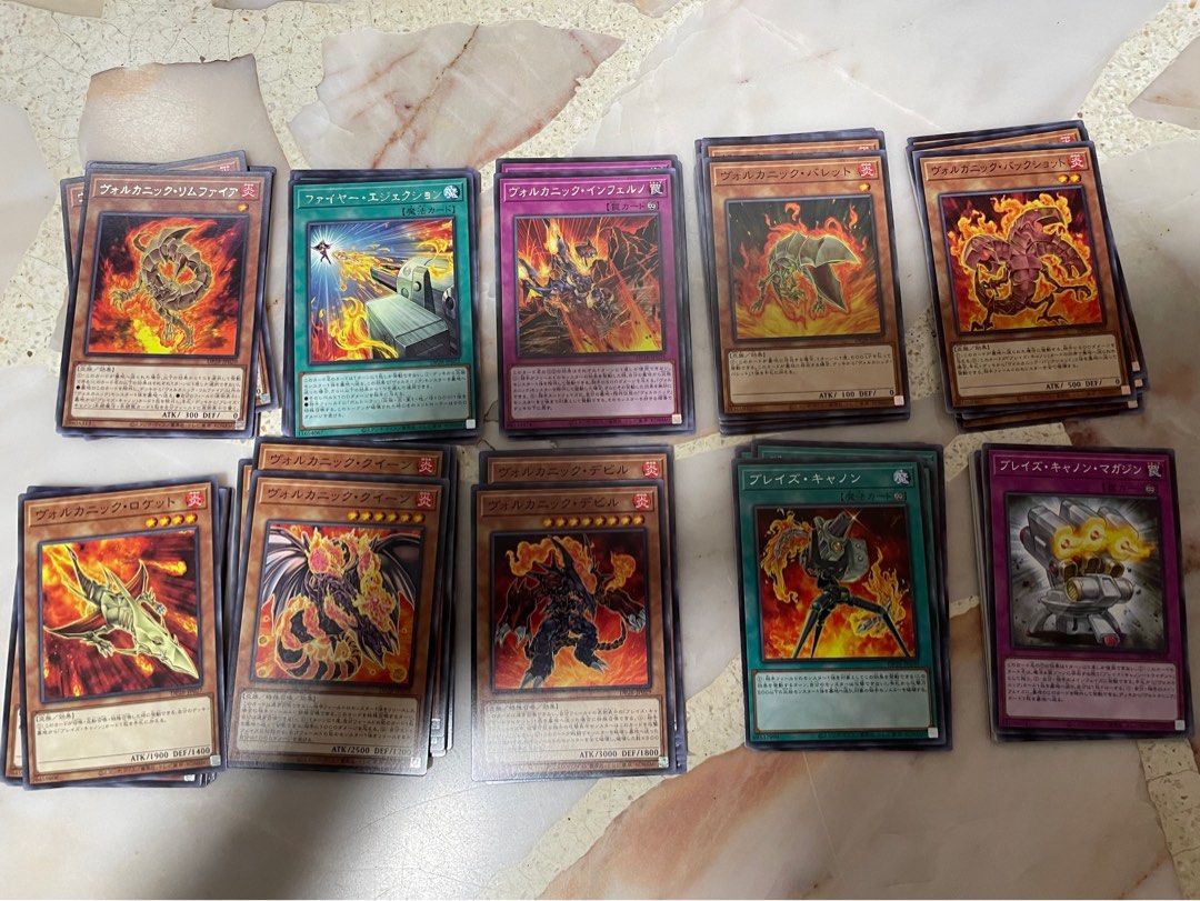 Dp 28 duelist of explosion salamangreat / volcanic / battlin boxer rare and common, Hobbies ...