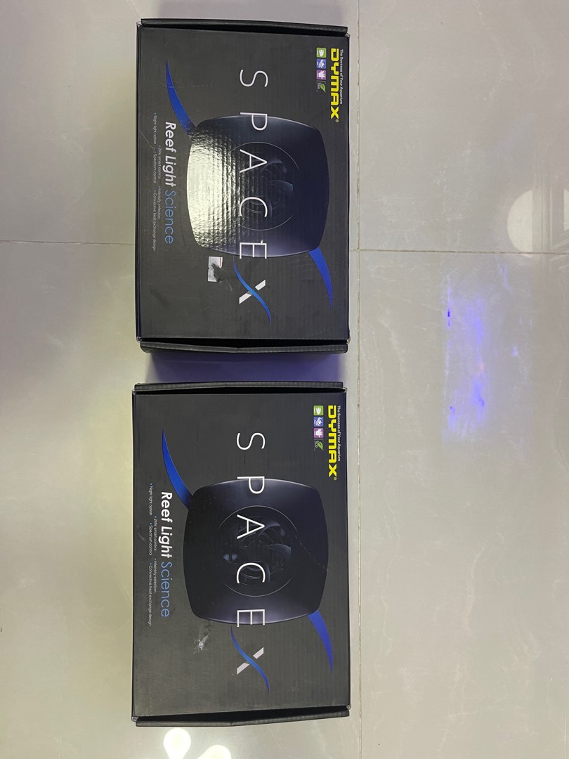 DYMAX SPACEX REEF LIGHT, Pet Supplies, Homes & Other Pet Accessories on Carousell