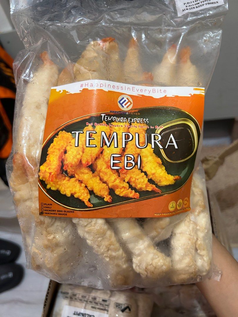 Ebi Tempura with Takiniku Sauce, Food & Drinks, Chilled & Frozen Food on Carousell
