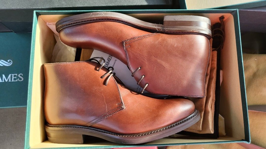 Edward and James McGinley size UK 7.5, Men's Fashion, Footwear, Dress Shoes on Carousell