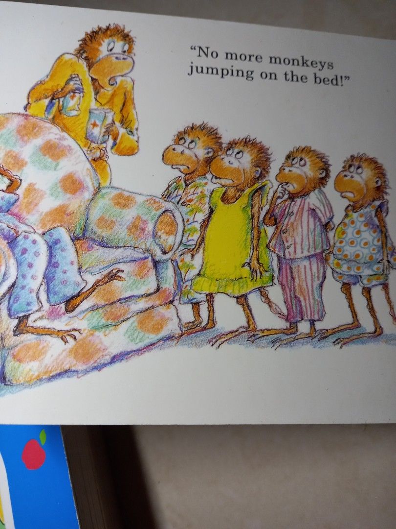 Eileen Christelow Five Little Monkeys Jumping on the Bed board book ...