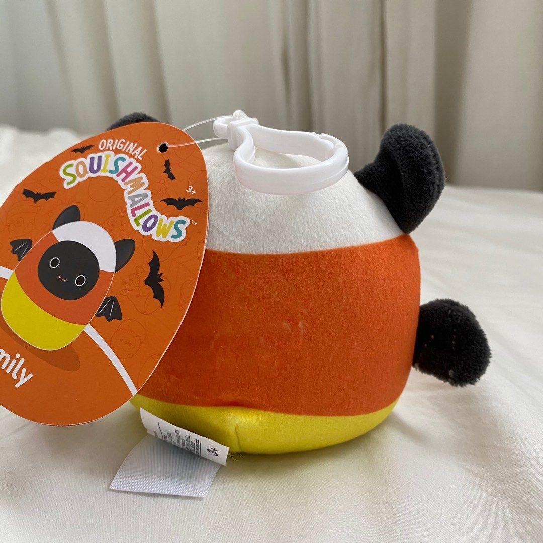 Emily the Bat 3.5" Clip-on Squishmallow x Halloween Collection, Hobbies ...