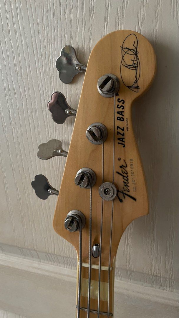 Fender Marcus miller jazz bass - made in Japan, Hobbies & Toys, Music ...