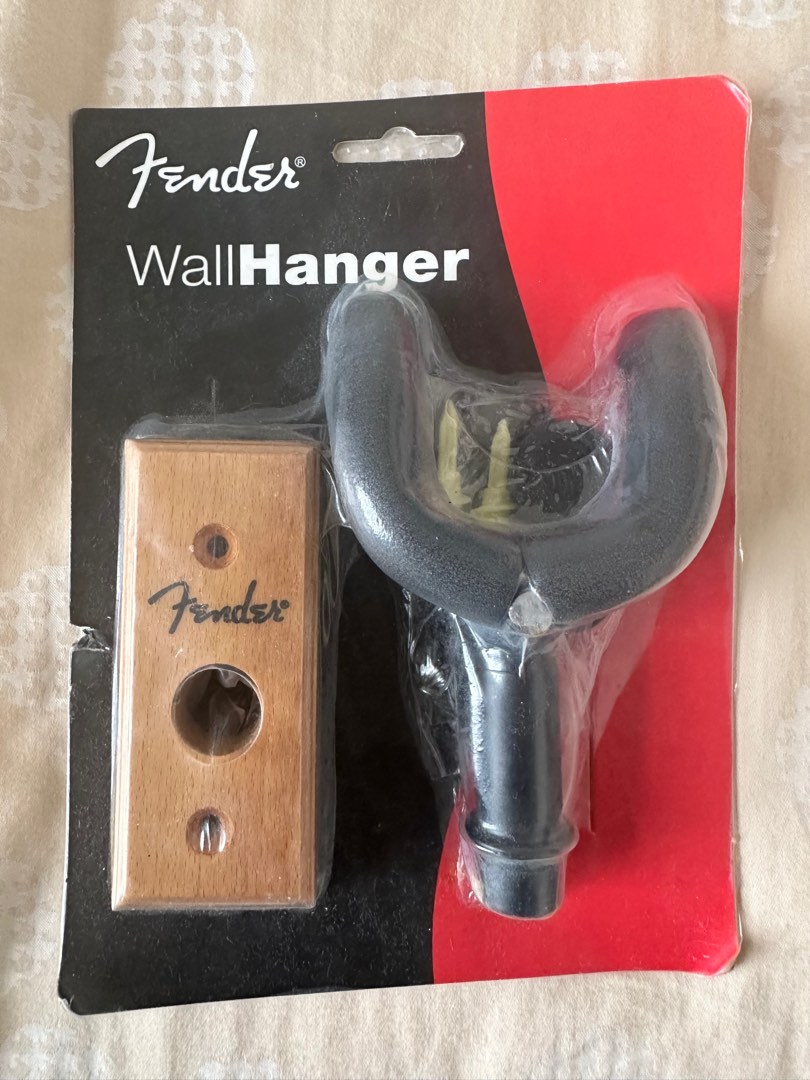 Fender Wall Hanger for Guitar Bass, Hobbies & Toys, Music & Media ...