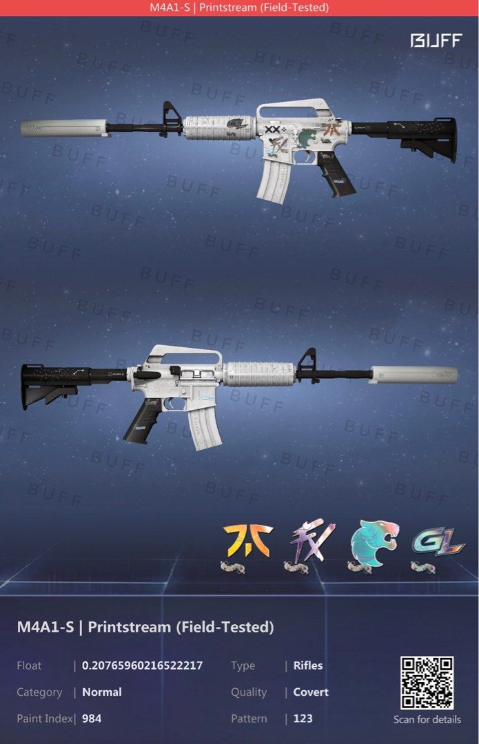 Field tested M4a1-s Printstream, Video Gaming, Gaming Accessories, In ...