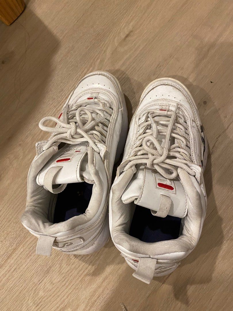 fila disruptors, Women's Fashion, Footwear, Sneakers on Carousell