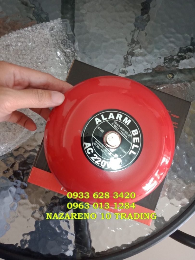 Fire Alarm Bell 6", Furniture & Home Living, Security & Locks, Other ...