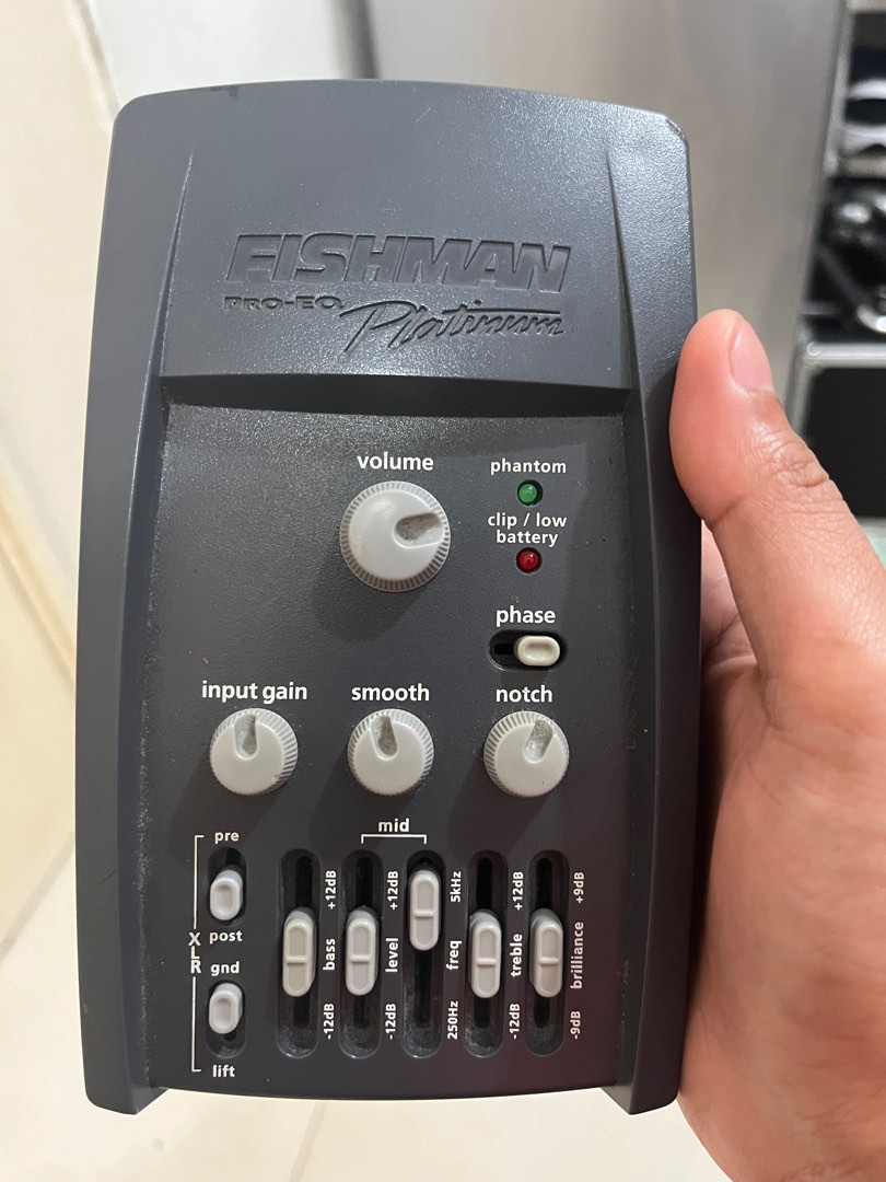Fishman Pro Eq Platinum, 興趣及遊戲, 音樂、樂器 & 配件, 樂器 - Carousell