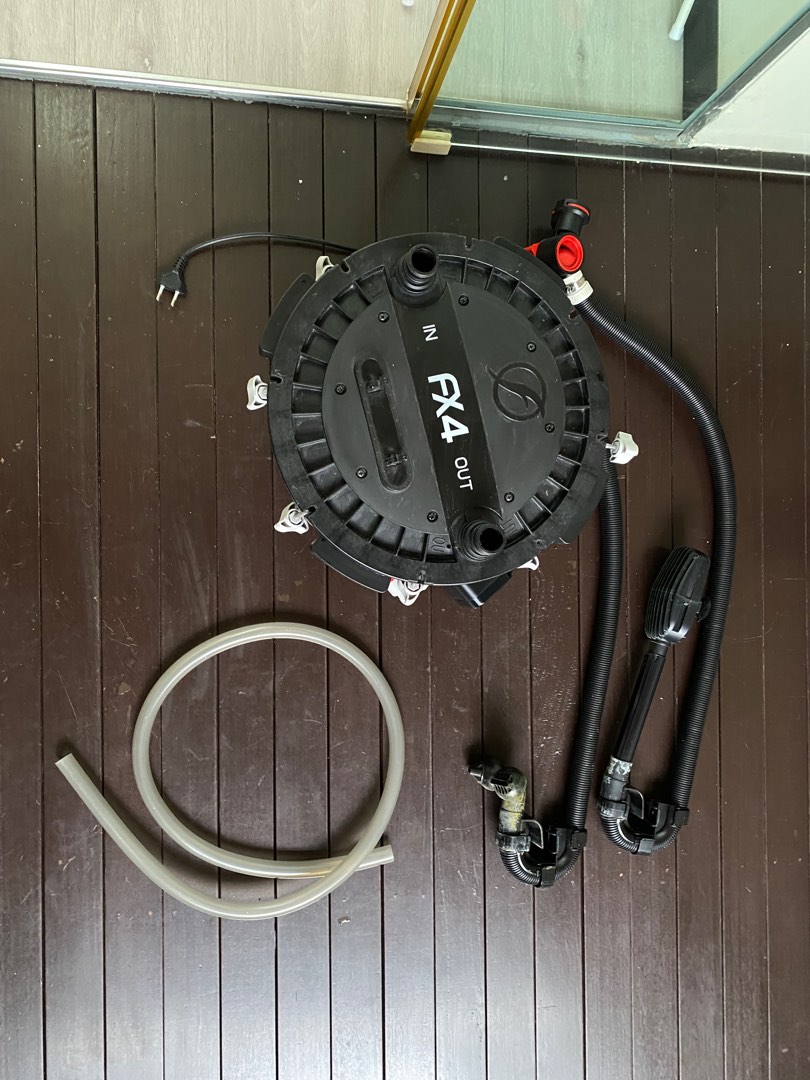 Fluval FX4 Canister Filter, Pet Supplies, Homes & Other Pet Accessories ...