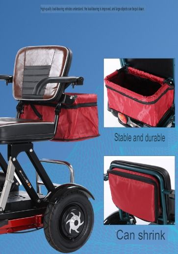 Folding electric tricycle home small adult female light can enter the ...