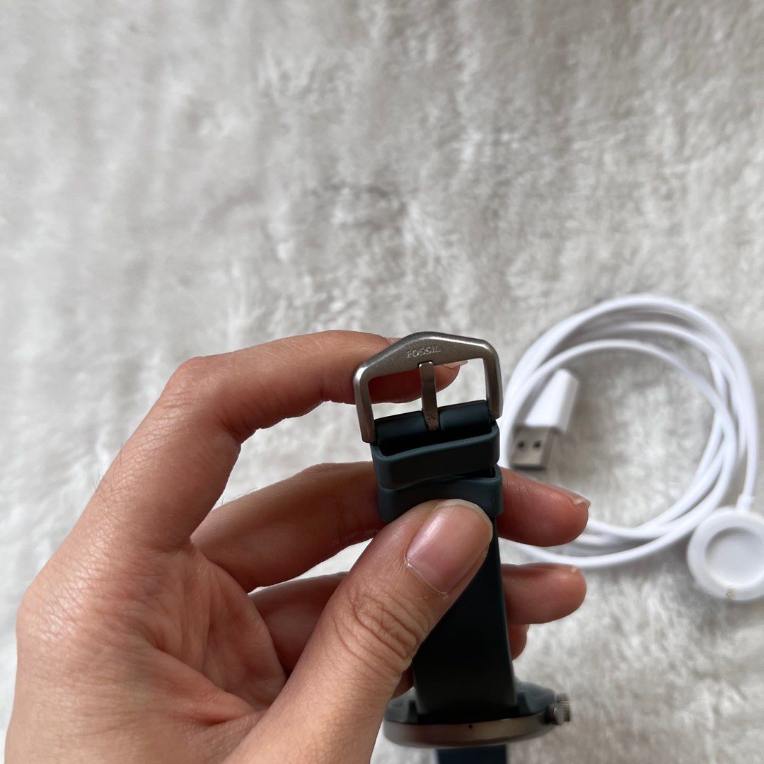 Fossil Sport Smartwatch Gen 4 Smokey Blue 43mm DW9F2, Fesyen Wanita ...