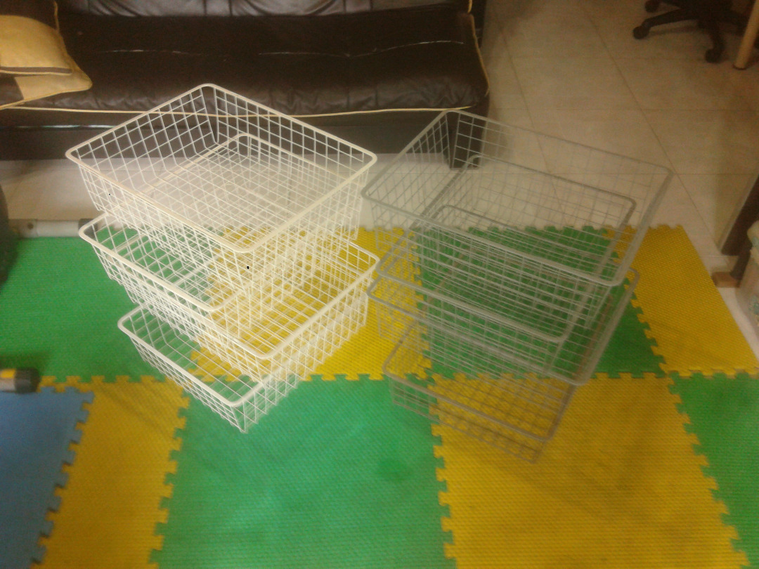 Free - IKEA wire baskets, Furniture & Home Living, Home Improvement ...