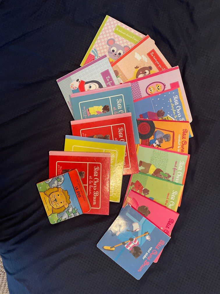 French books (petit ours brun and others), Hobbies & Toys, Books ...