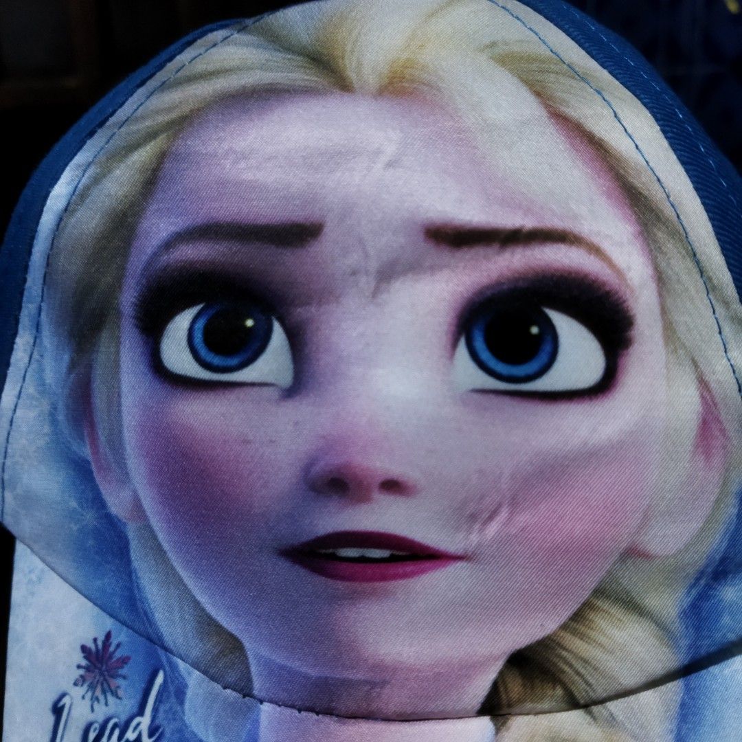 Frozen Elsa Cap with Braided Hair on Carousell