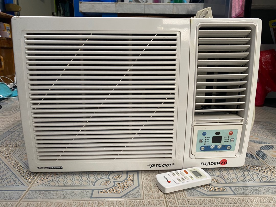 Fujidenzo 1.0 Hp Window Full DC Premium Inverter Aircon IWAR-90G, TV ...