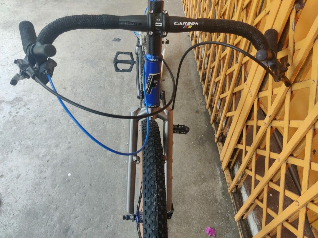 Full dynamix gravel bike setup with titanium fork and disc brakes ...