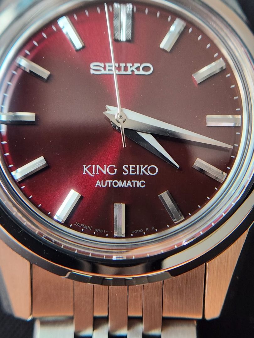 [Full Set] LNIB King Seiko Reissue Burgundy dial SDKS009 /SPB287, Men's ...