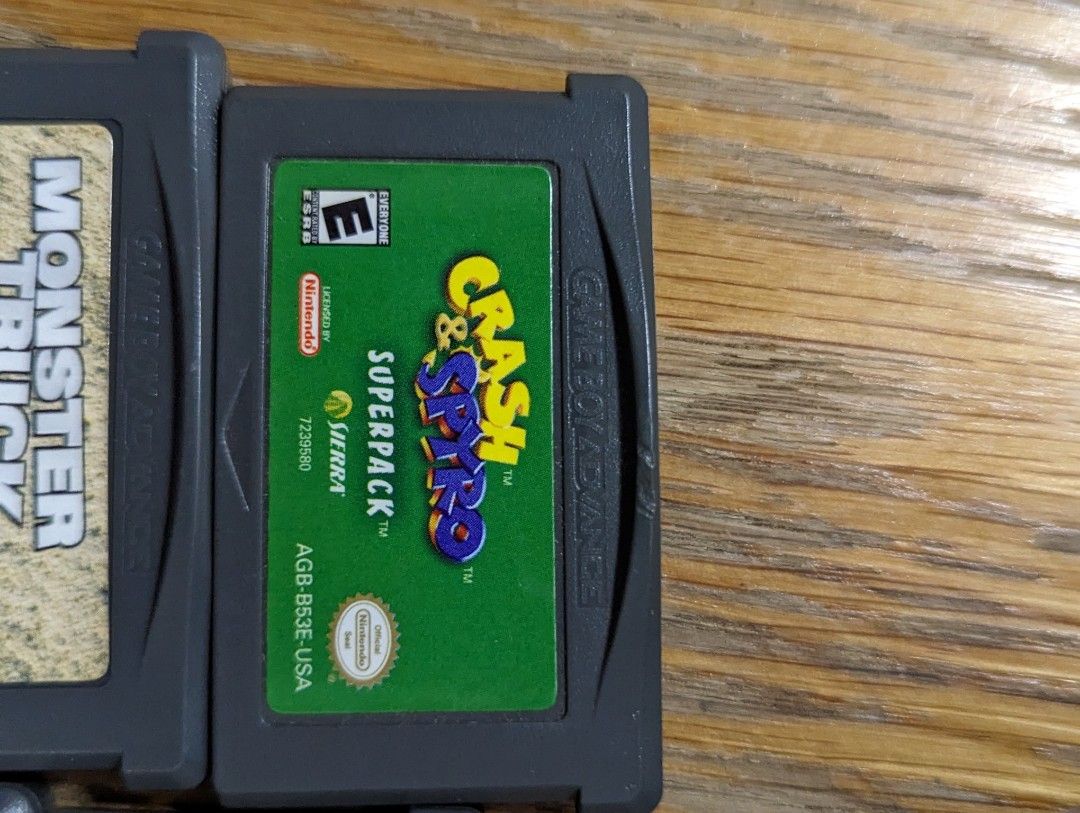 Gameboy Cartridges advance Nintendo final fight one Japan power ranger ...