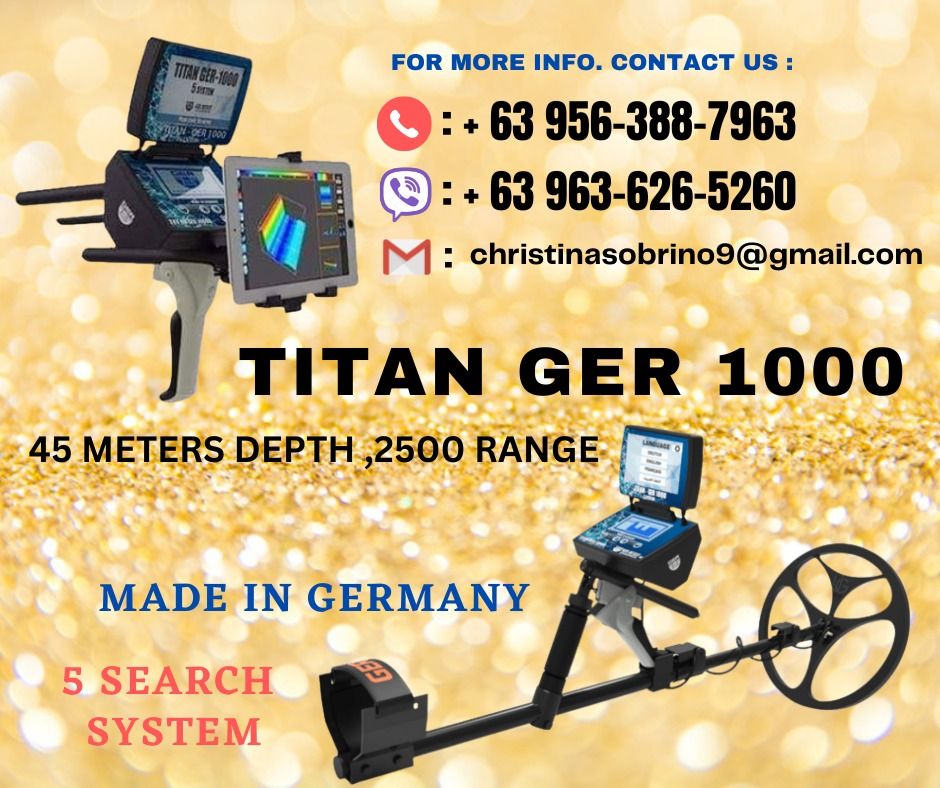 Ger Titan 3D Scanner with Locator Gold Detector High Quality ...