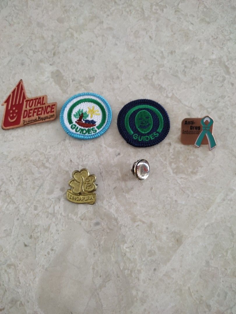 Girl Guides badges, Hobbies & Toys, Stationery & Craft, Stationery ...