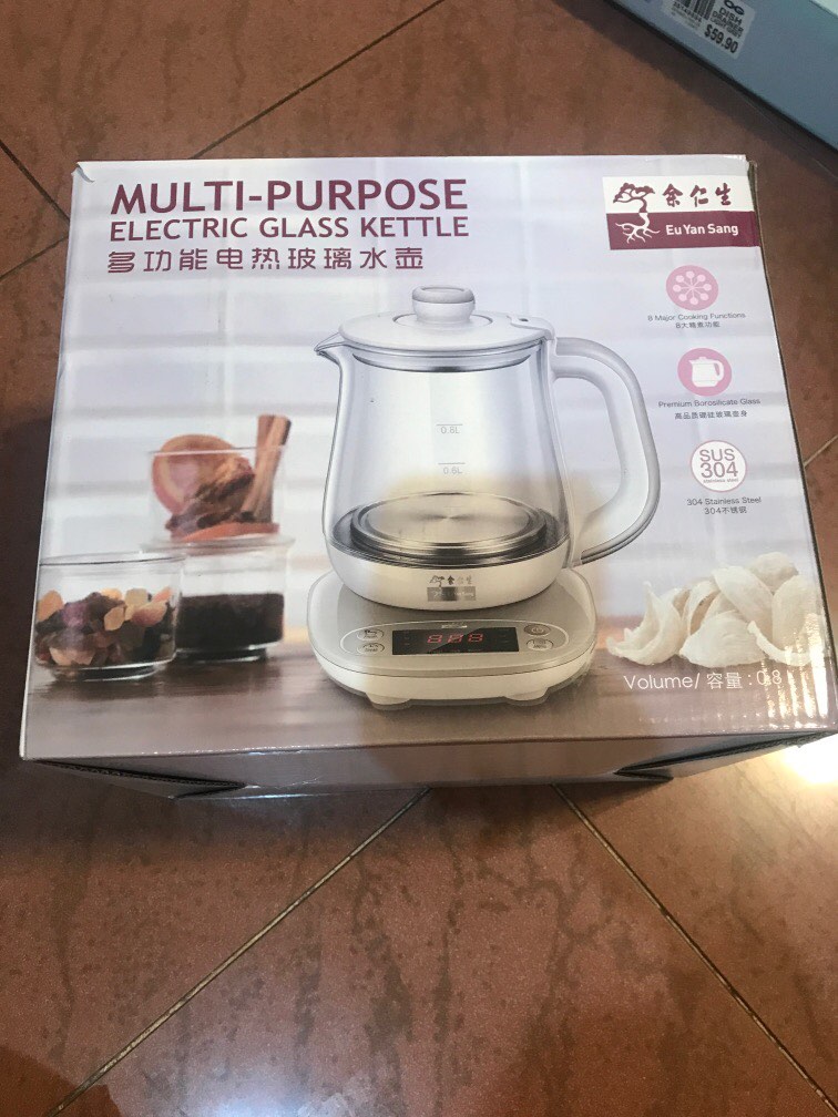 Glass Electric kettle, TV & Home Appliances, Kitchen Appliances ...