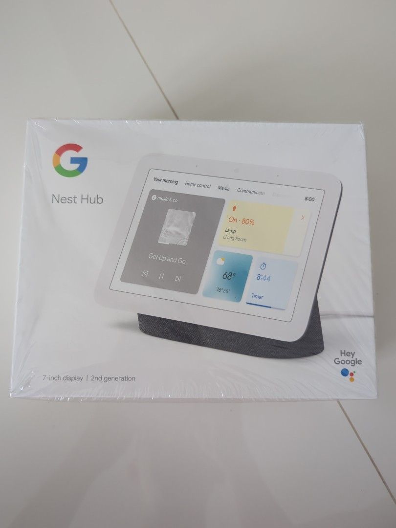 Google Nest Hub 2nd Gen, TV & Home Appliances, TV & Entertainment ...